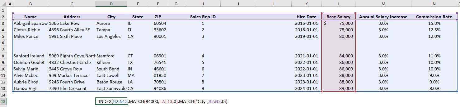 Index Match Function Excel: Full Tutorial and Examples