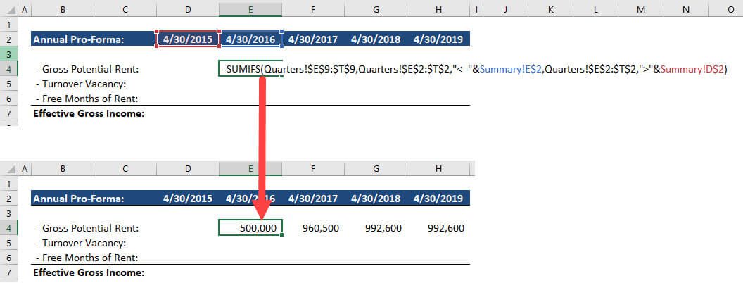 Excel Tutorial Using INDIRECT, MATCH, and SUMIFS