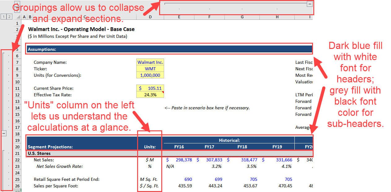 How to Color Code in Excel - Shortcuts for Formulas, Constants & Inputs