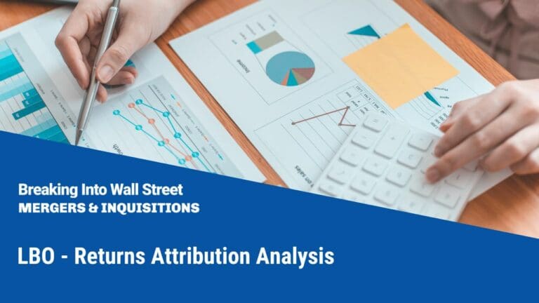 Leveraged Buyouts and LBO Model Tutorials