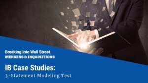3-Statement Models: Tutorials & Examples
