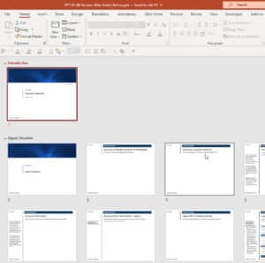 PowerPoint Sections: Full Tutorial, Guide, and Samples