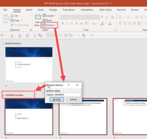 PowerPoint Sections: Full Tutorial, Guide, and Samples