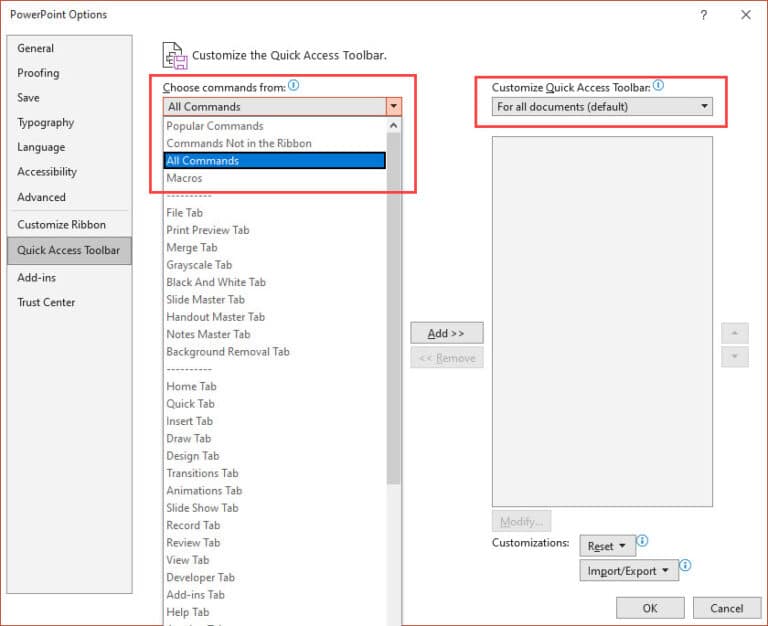 PowerPoint Quick Access Toolbar: Download, Setup, Guide