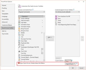 PowerPoint Quick Access Toolbar: Download, Setup, Guide