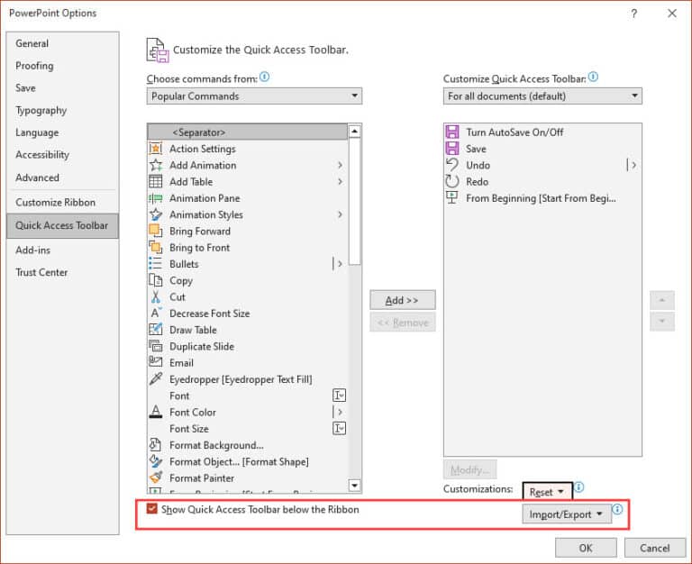 PowerPoint Quick Access Toolbar: Download, Setup, Guide
