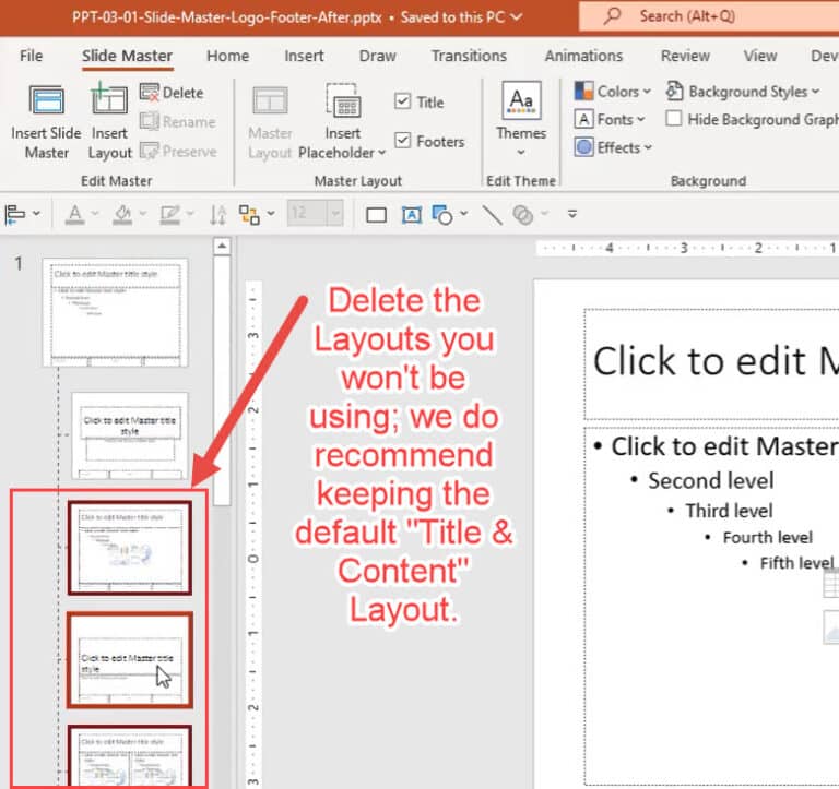 PowerPoint Slide Master: Full Tutorial and Sample Slides