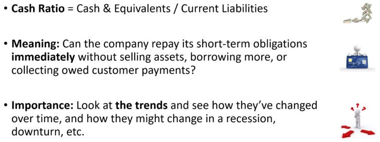 Cash Ratio: Definition, Excel Examples, and Meaning