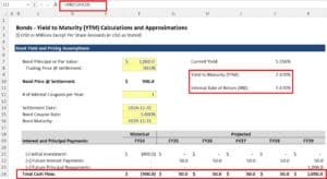 Yield to Maturity (YTM): Definition and Excel Examples