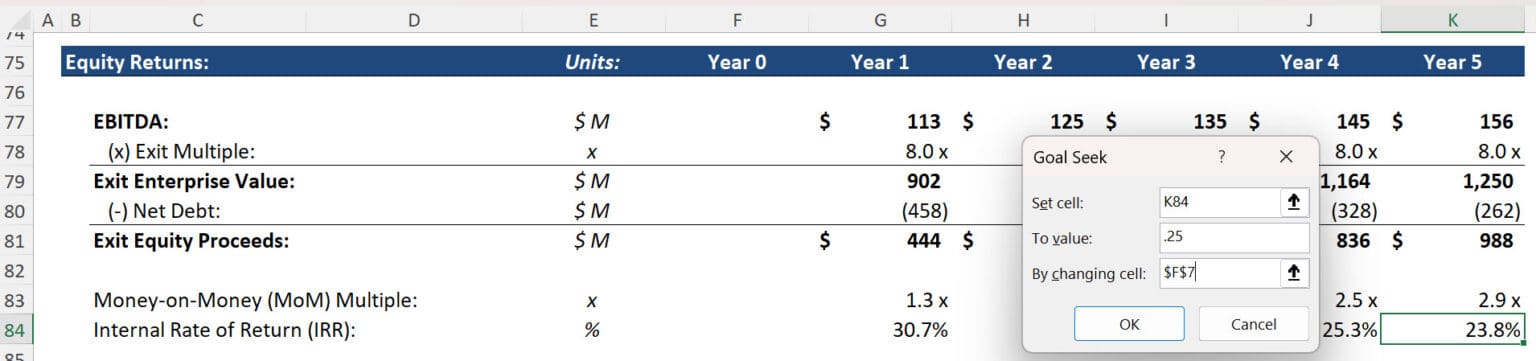 LBO Valuation: Full Tutorial + Excel Example